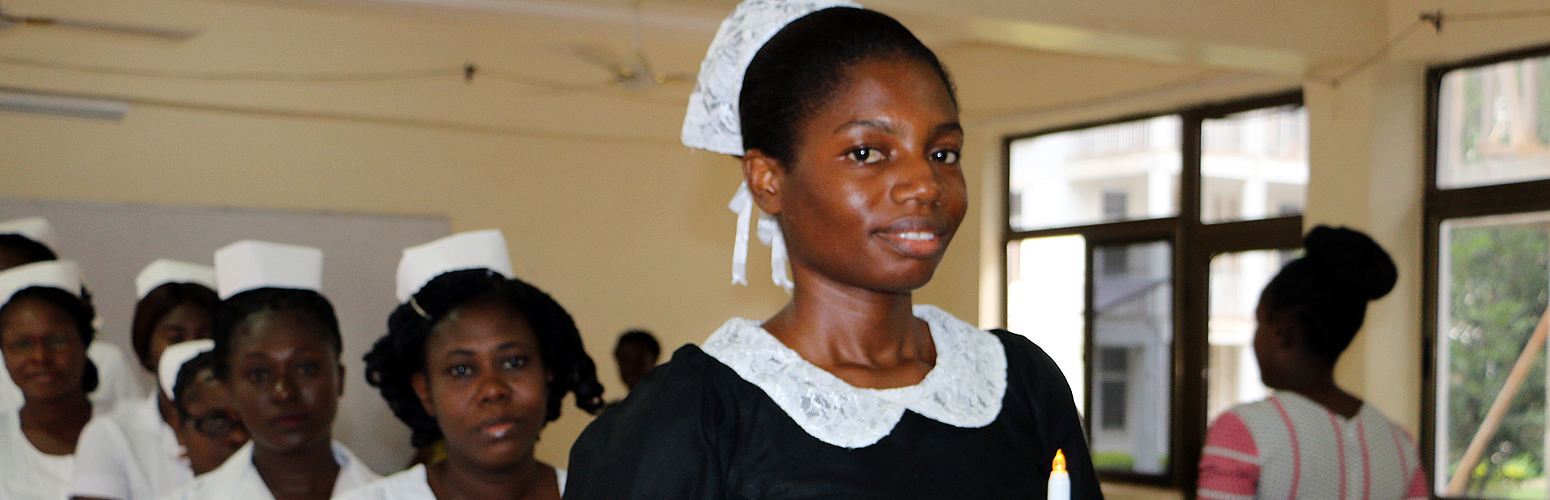 Valley View University inducts 112 Nurses into the profession