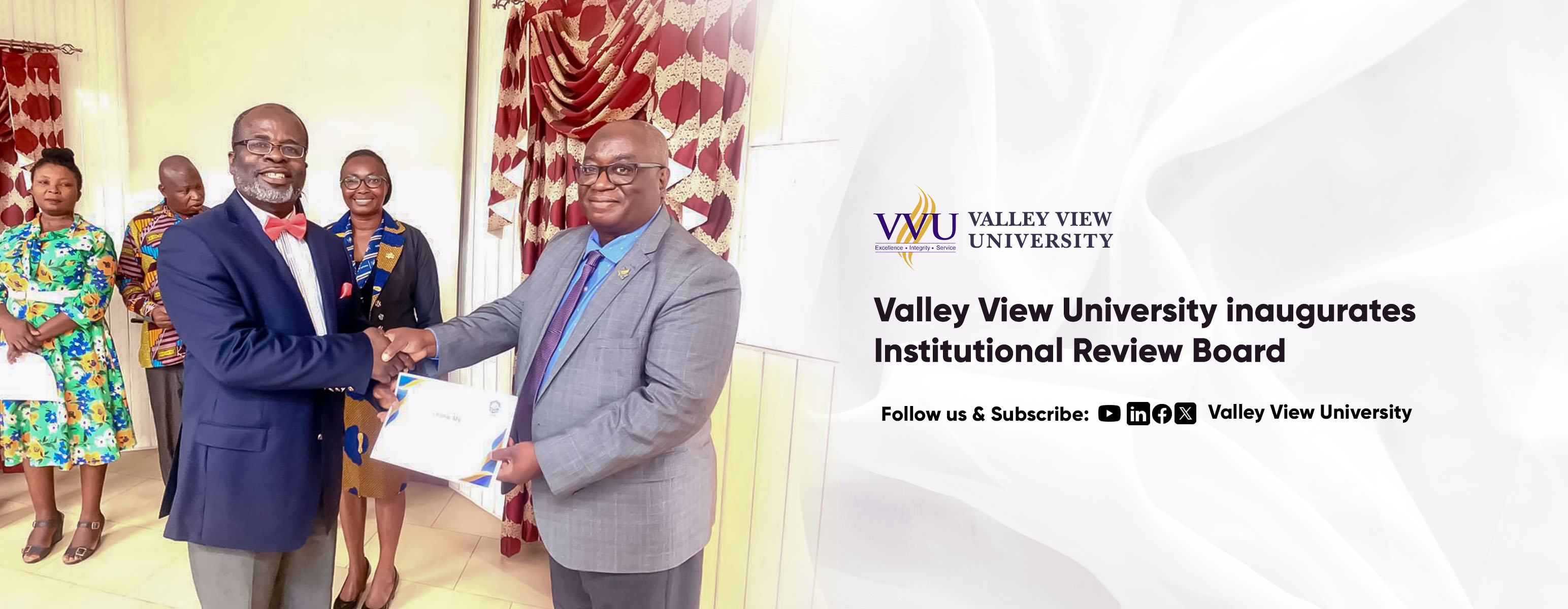 Valley View University inaugurates Institutional Review Board
