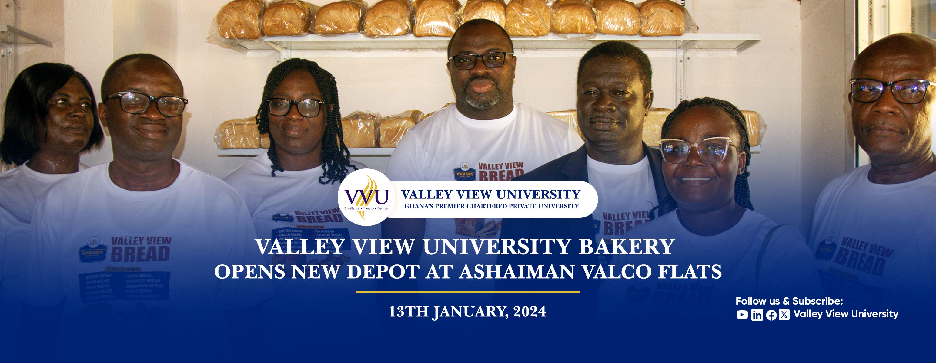 Valley View University Bakery Opens New Depot at Ashaiman Valco Flats ...