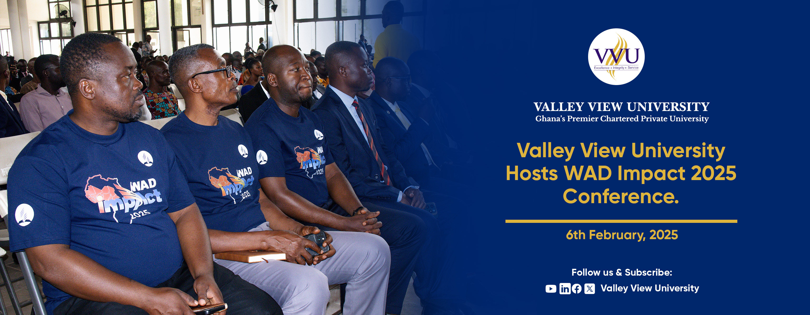 Valley View University Hosts WAD Impact 2025 Conference