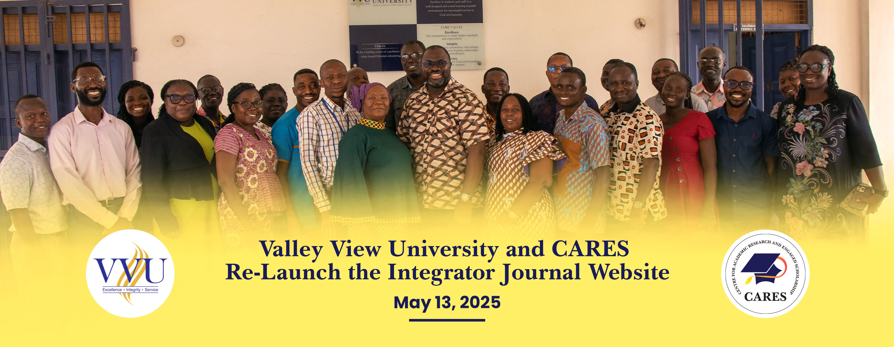 Valley View University and CARES Re-Launch the Integrator Journal Website