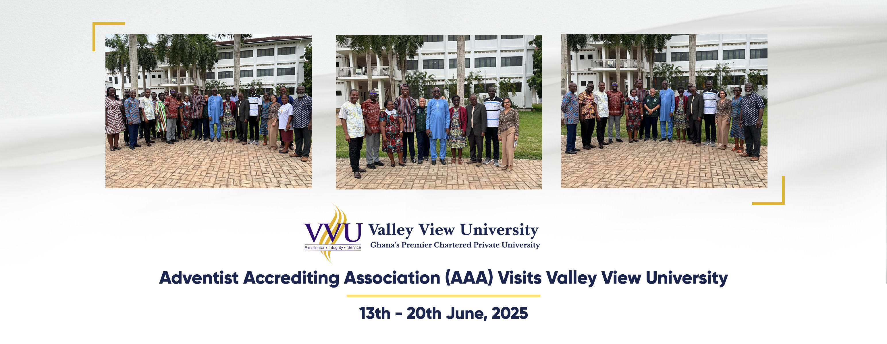 Adventist Accrediting Association (AAA) Visits Valley View University