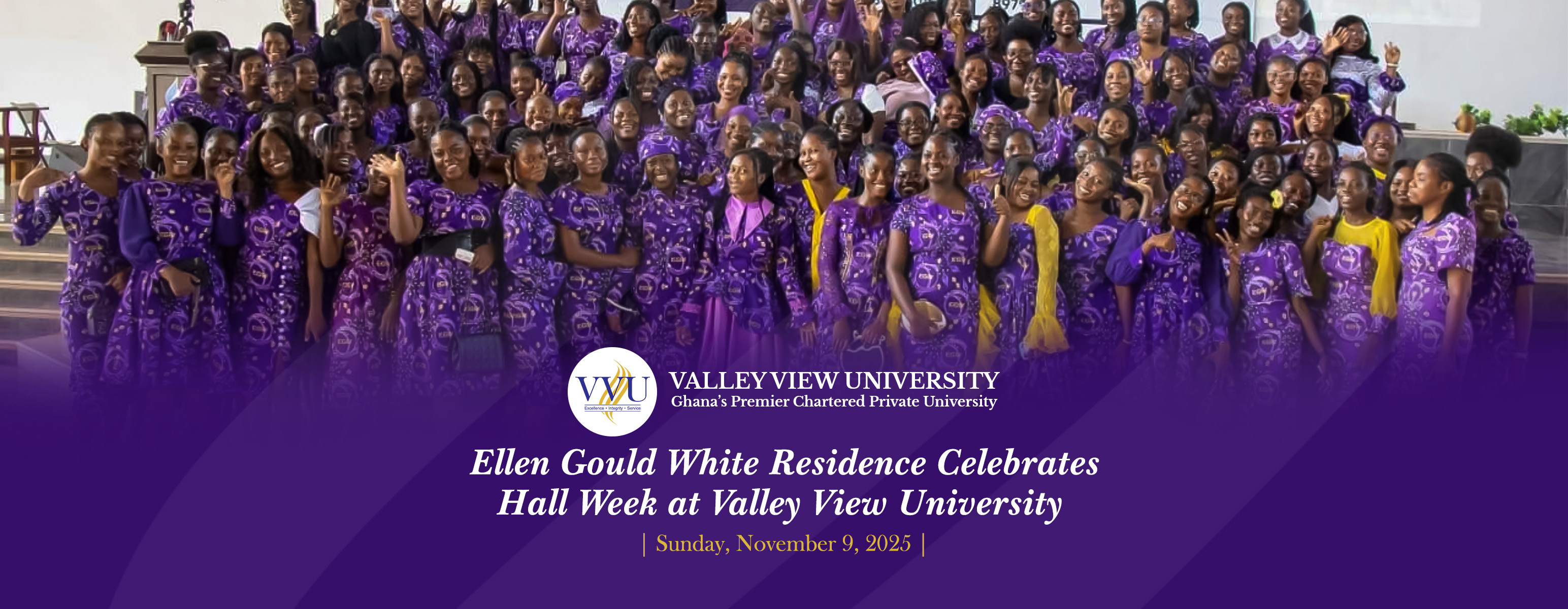 Ellen Gould White Residence Celebrates Hall Week at Valley View University